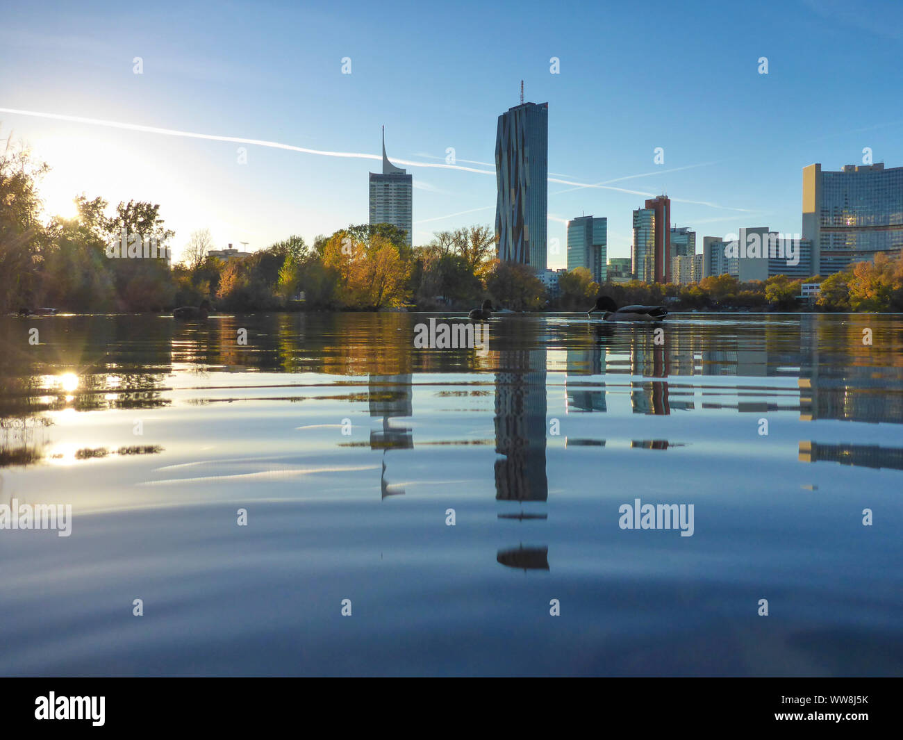 Wien Neue Donau Vienna Neue Stock Photos & Wien Neue Donau Vienna Neue ...