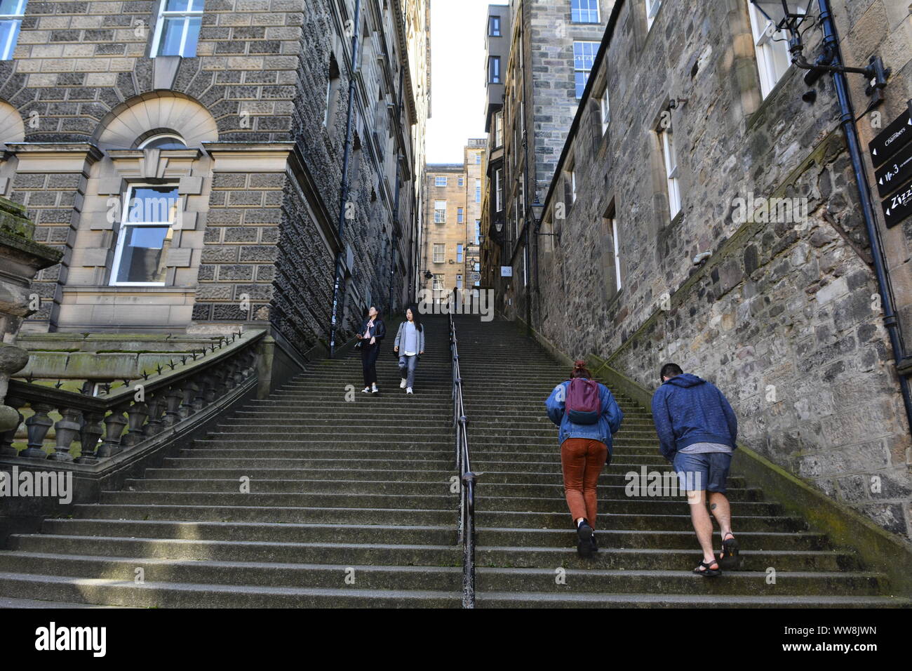 Everyday Life in a City Stock Photo - Alamy