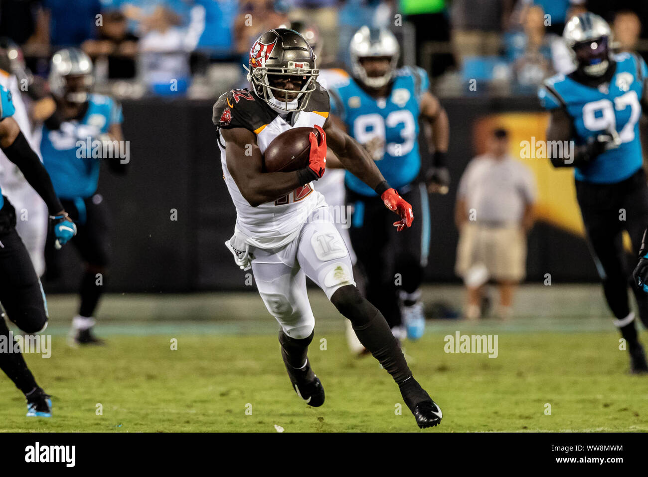Charlotte, North Carolina, USA. 12th Sep, 2019. Tampa Bay Buccaneers ...