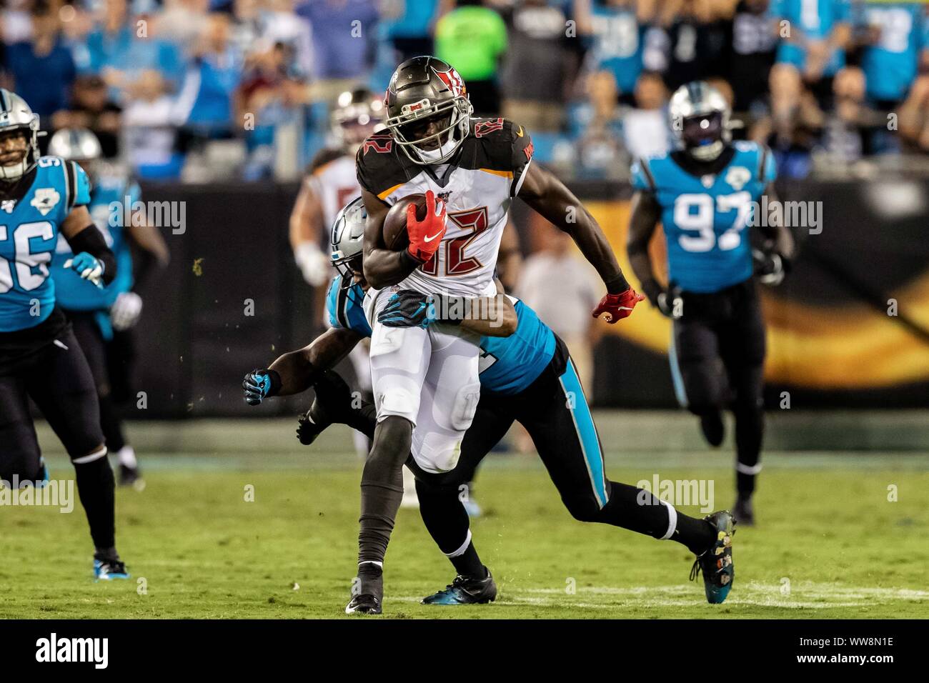 Charlotte, North Carolina, USA. 12th Sep, 2019. Tampa Bay Buccaneers ...