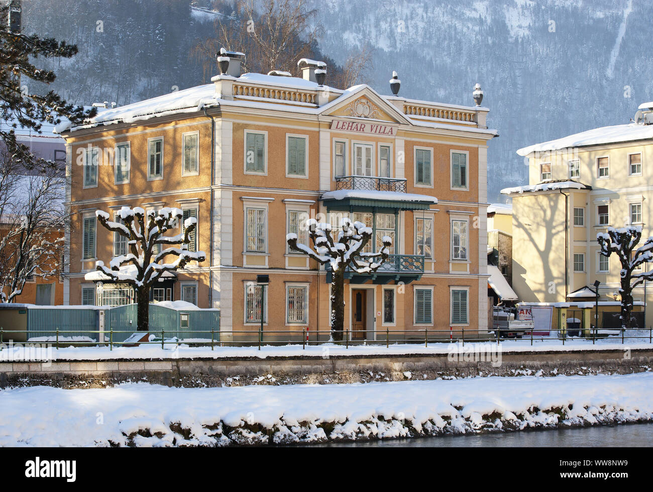 Lehar villa at traun river in hi-res stock photography and images - Alamy