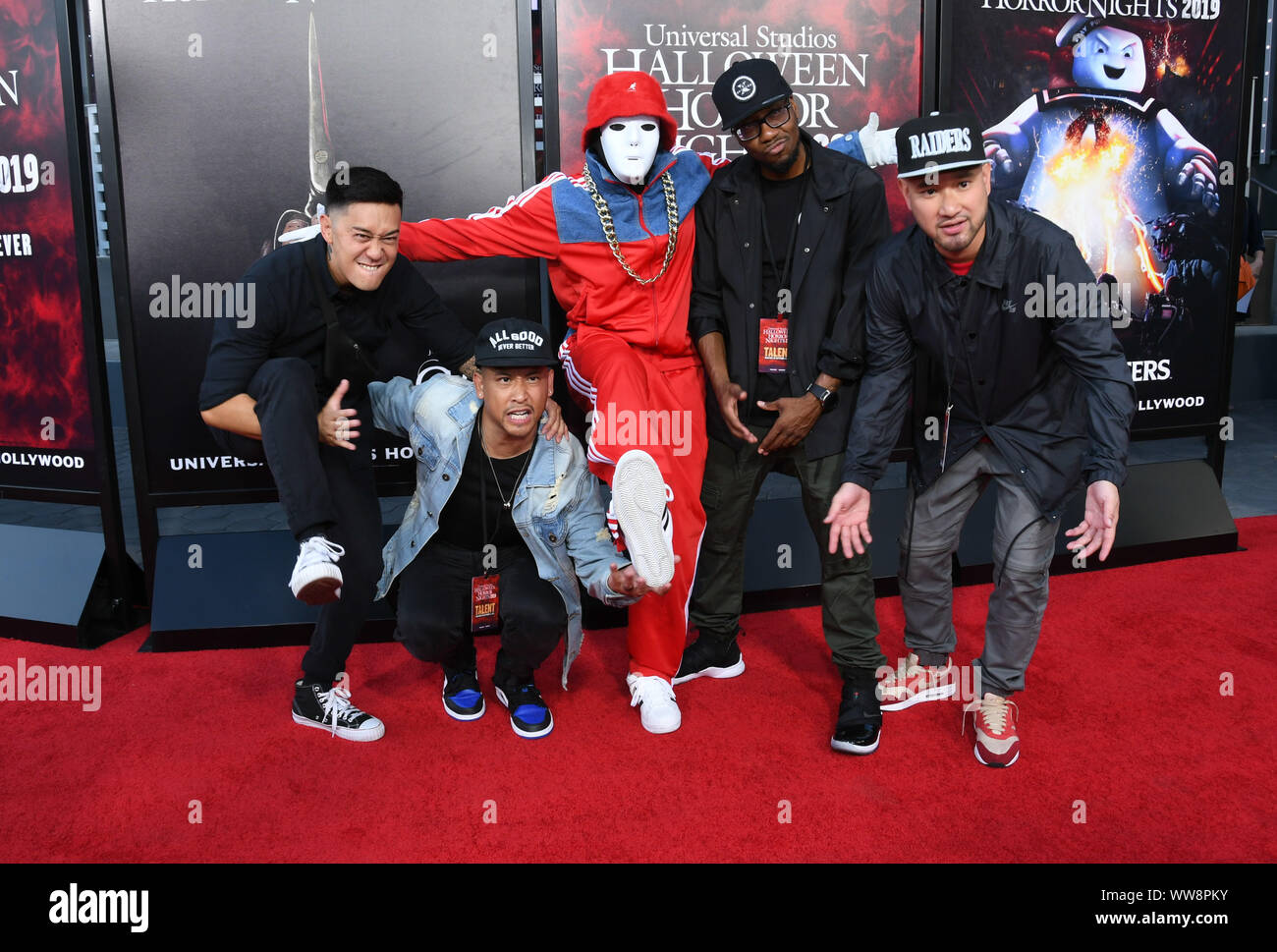Universal City, California, USA. 12th Sep, 2019. Jabbawockeez ...