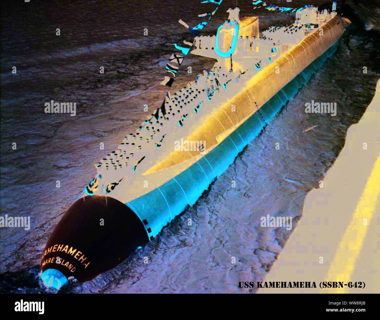 USS KAMEHAMEHA (SSBN-642 Stock Photo - Alamy