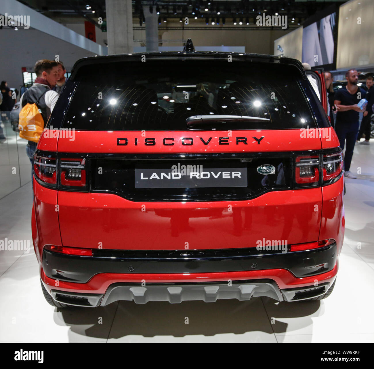 Frankfurt, Germany. 12th Sep, 2019. The British car manufacturer Land ...