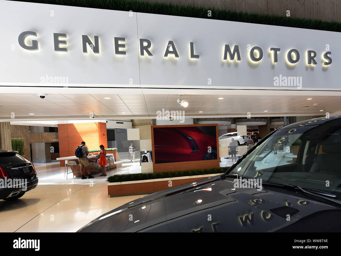 Gm world headquarters hi-res stock photography and images - Alamy