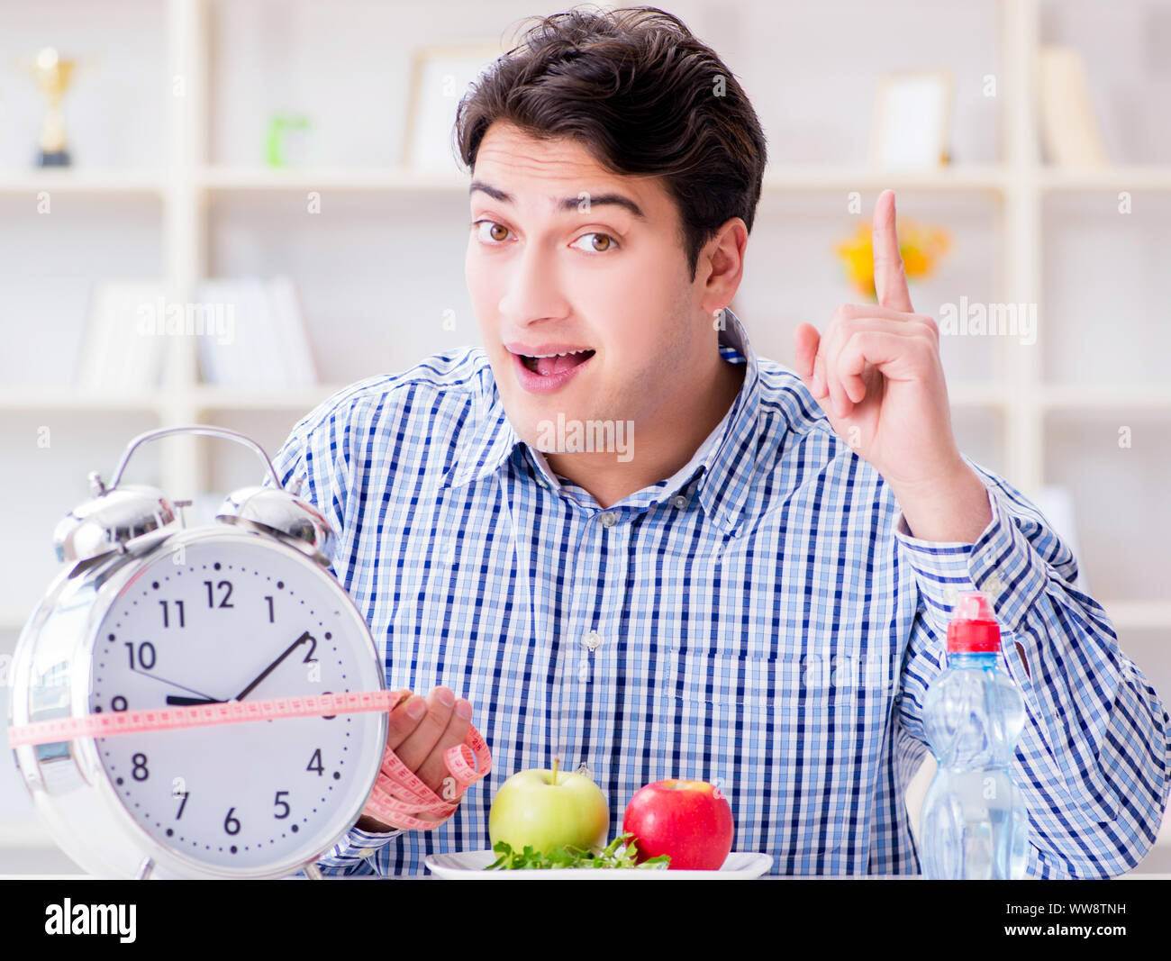 The concept of slow service in the restaurant Stock Photo - Alamy