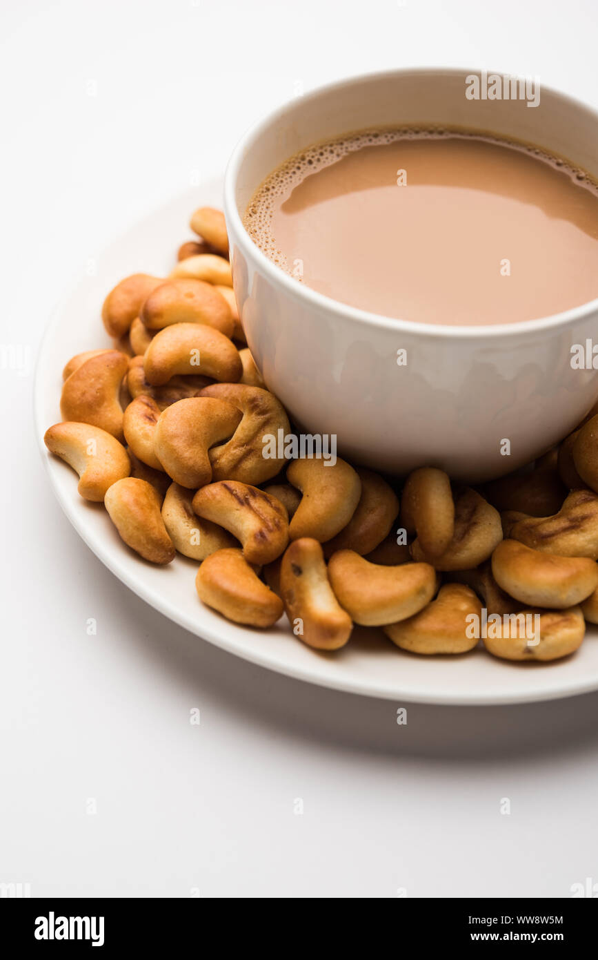 Cashew / Kaju shape biscuit was popular in childhood, tastes best with ...
