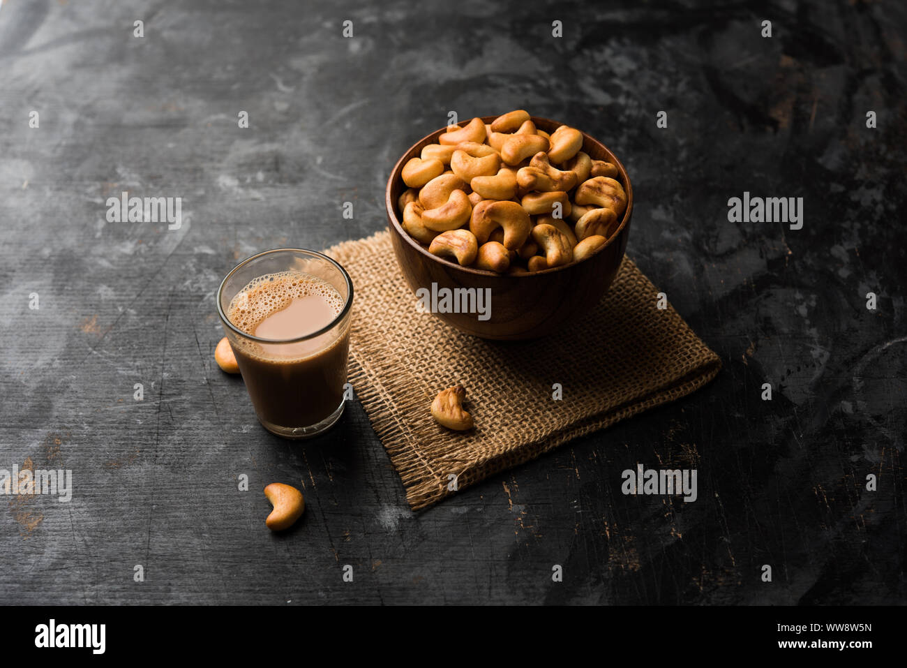 Cashew / Kaju shape biscuit was popular in childhood, tastes best with ...