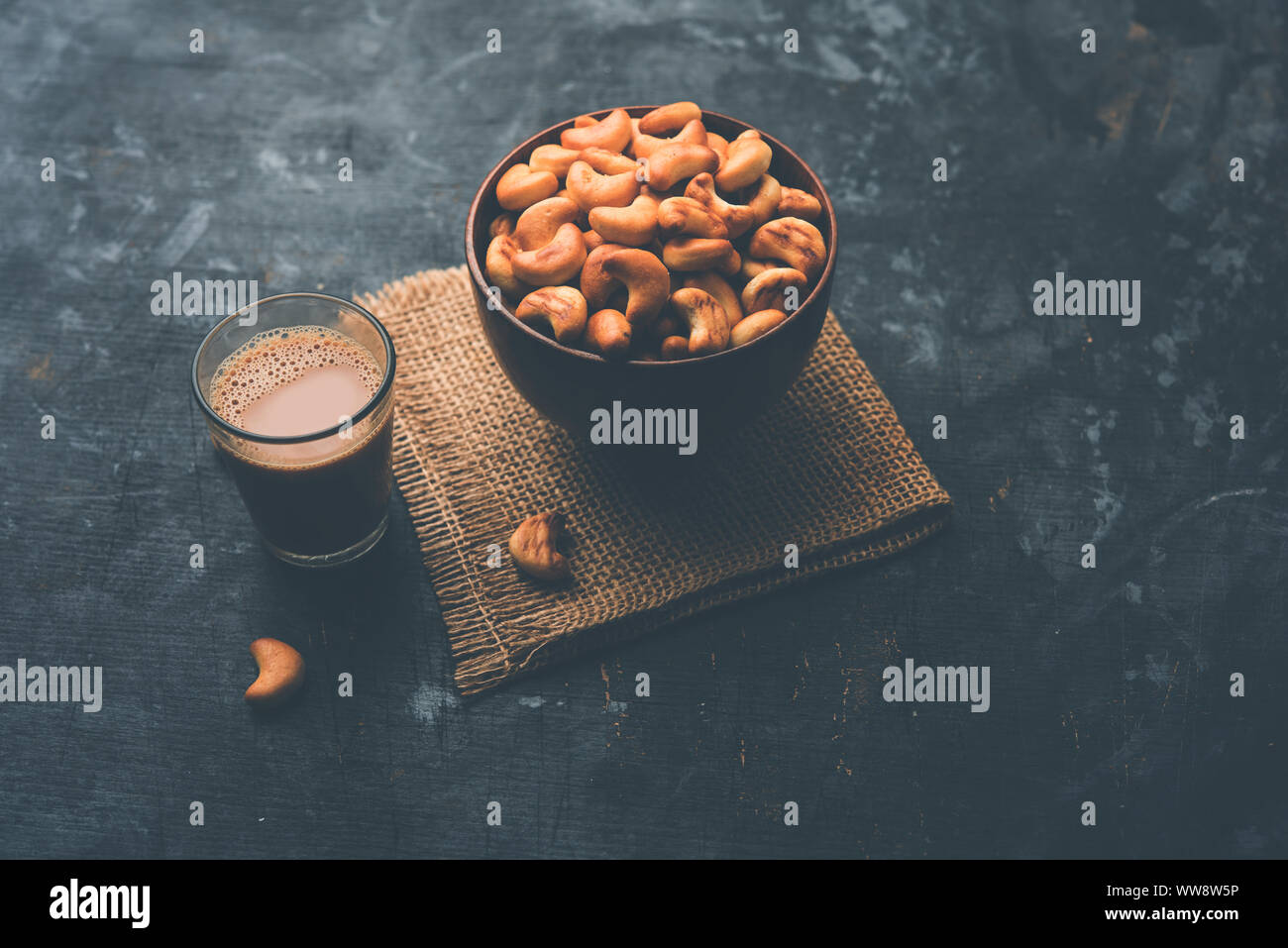 Cashew / Kaju shape biscuit was popular in childhood, tastes best with ...