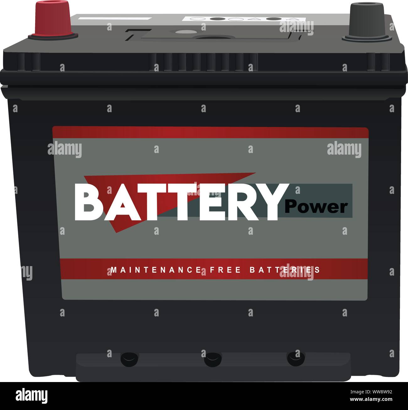 Battery energy volt Stock Vector Image & Art - Alamy