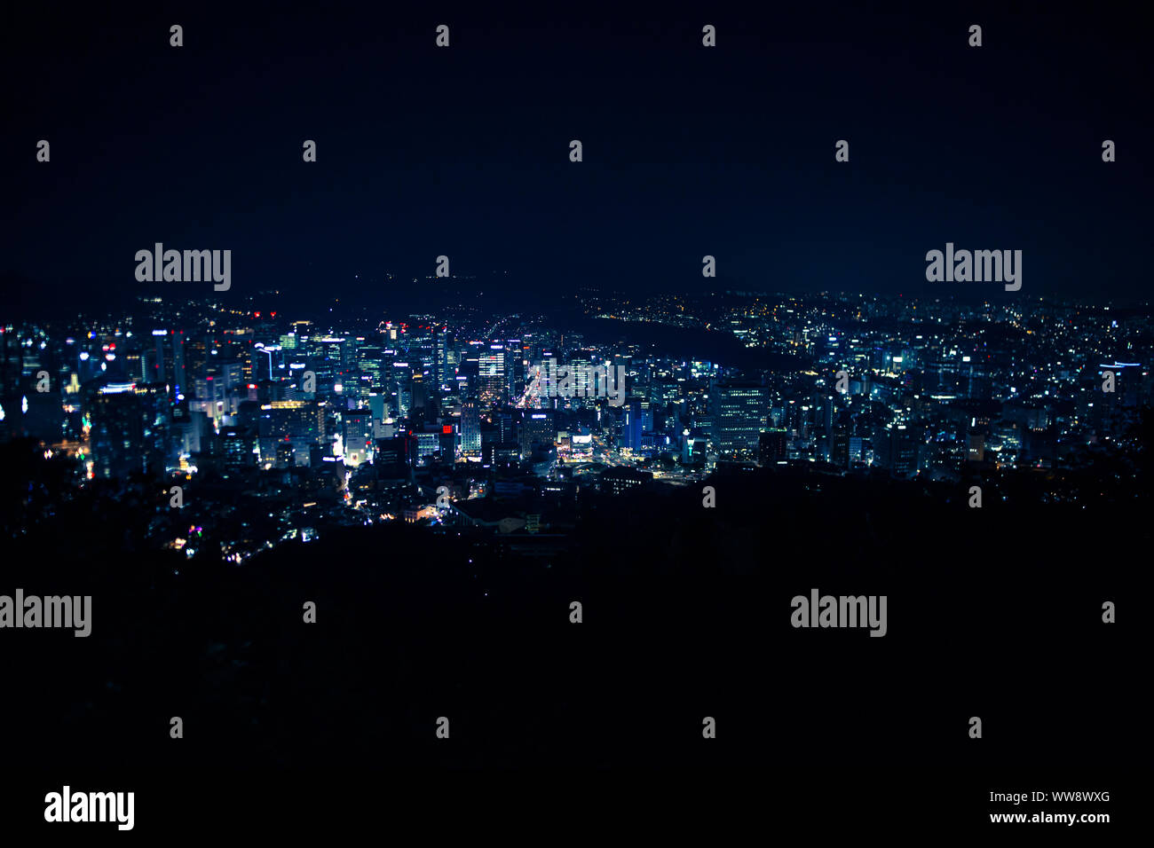 South korea nightview hi-res stock photography and images - Alamy