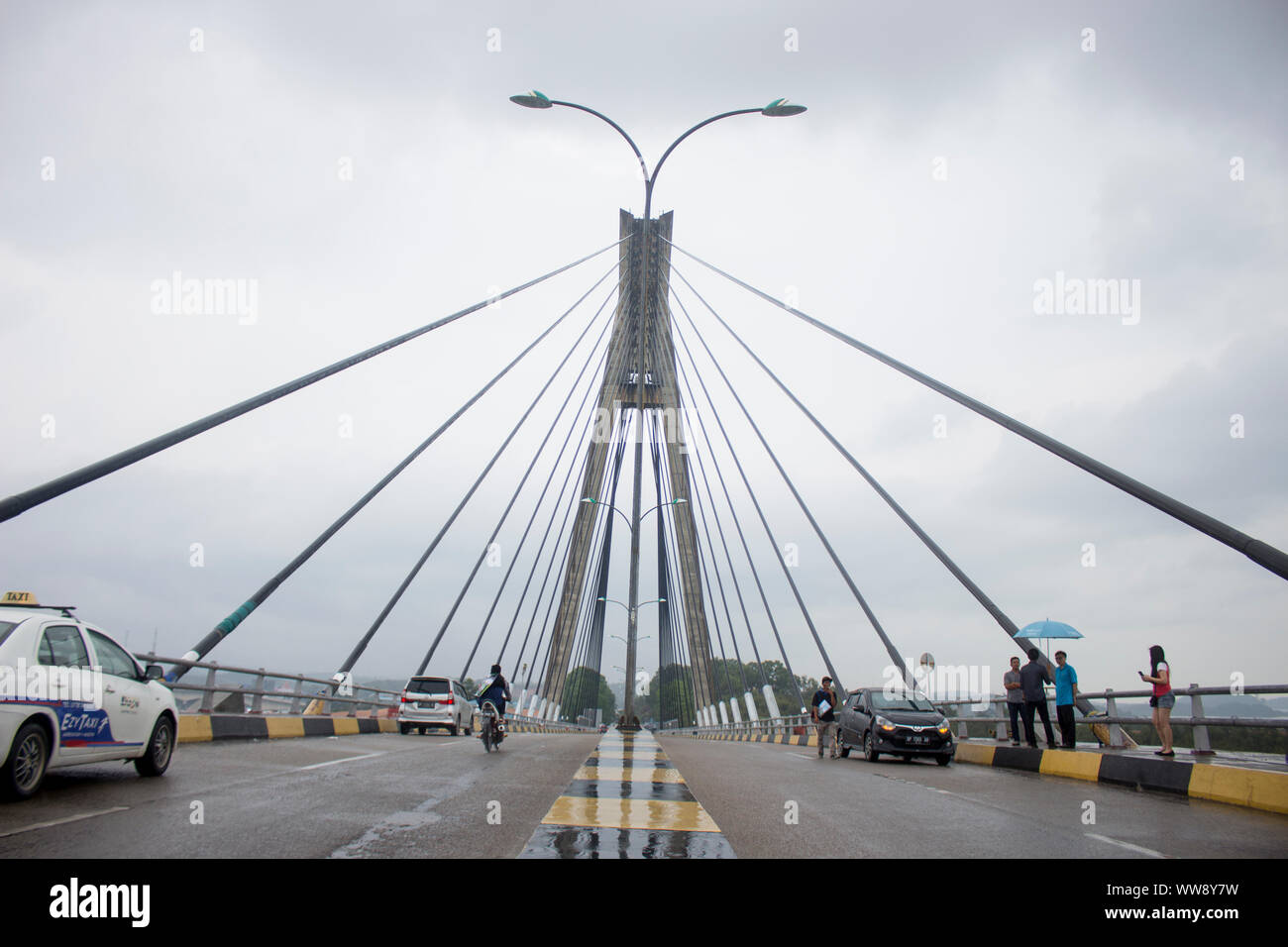 Barelang Bridge, Batam Indonesia - Dec 30, 2018, Beautiful landmark and ...