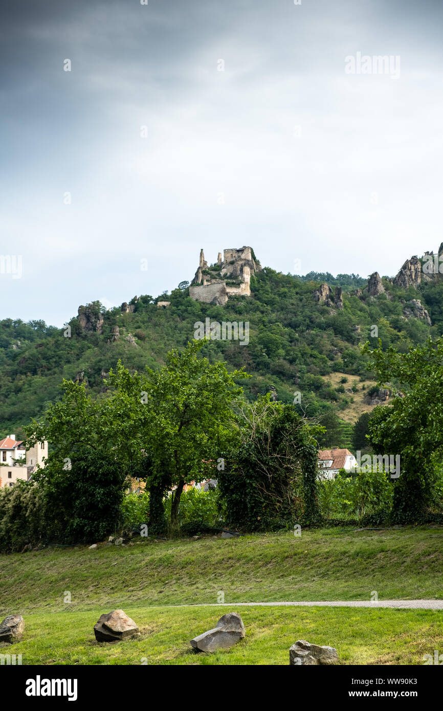 Durnstein ruins hi-res stock photography and images - Alamy