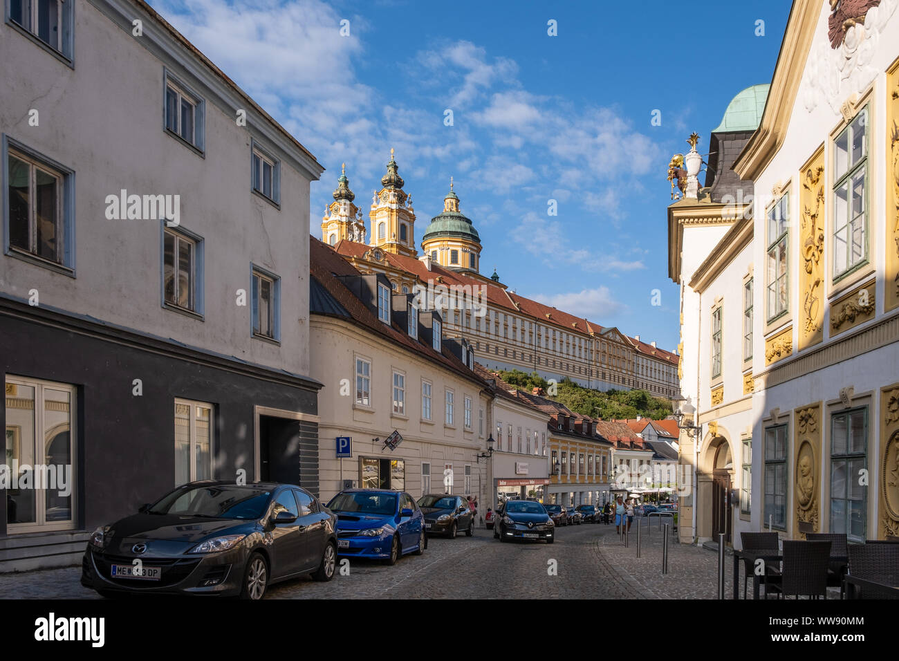 Melk town hi-res stock photography and images - Alamy