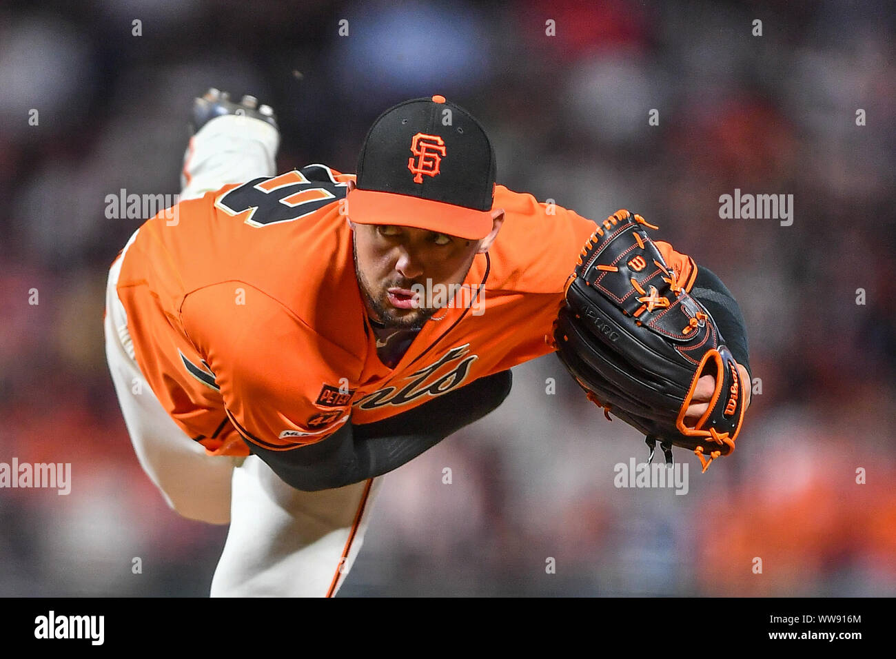 San Francisco, California, USA. 13th Sep, 2019. San Francisco Giants ...