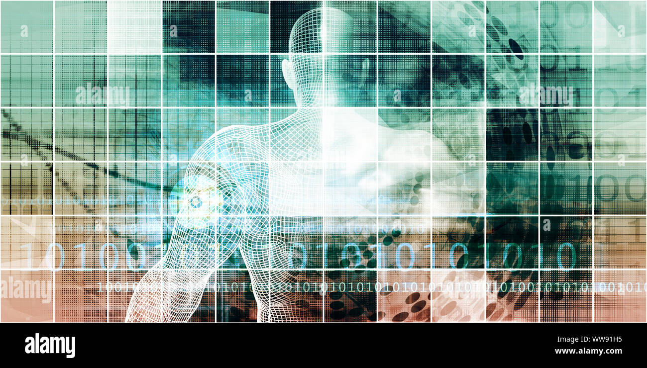 Technology and Science Evolution in the Digital Age Stock Photo - Alamy