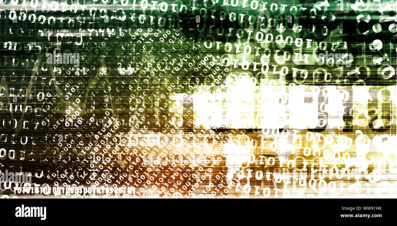 Data Mining and Analytics as a Tech Abstract Background Stock Photo - Alamy