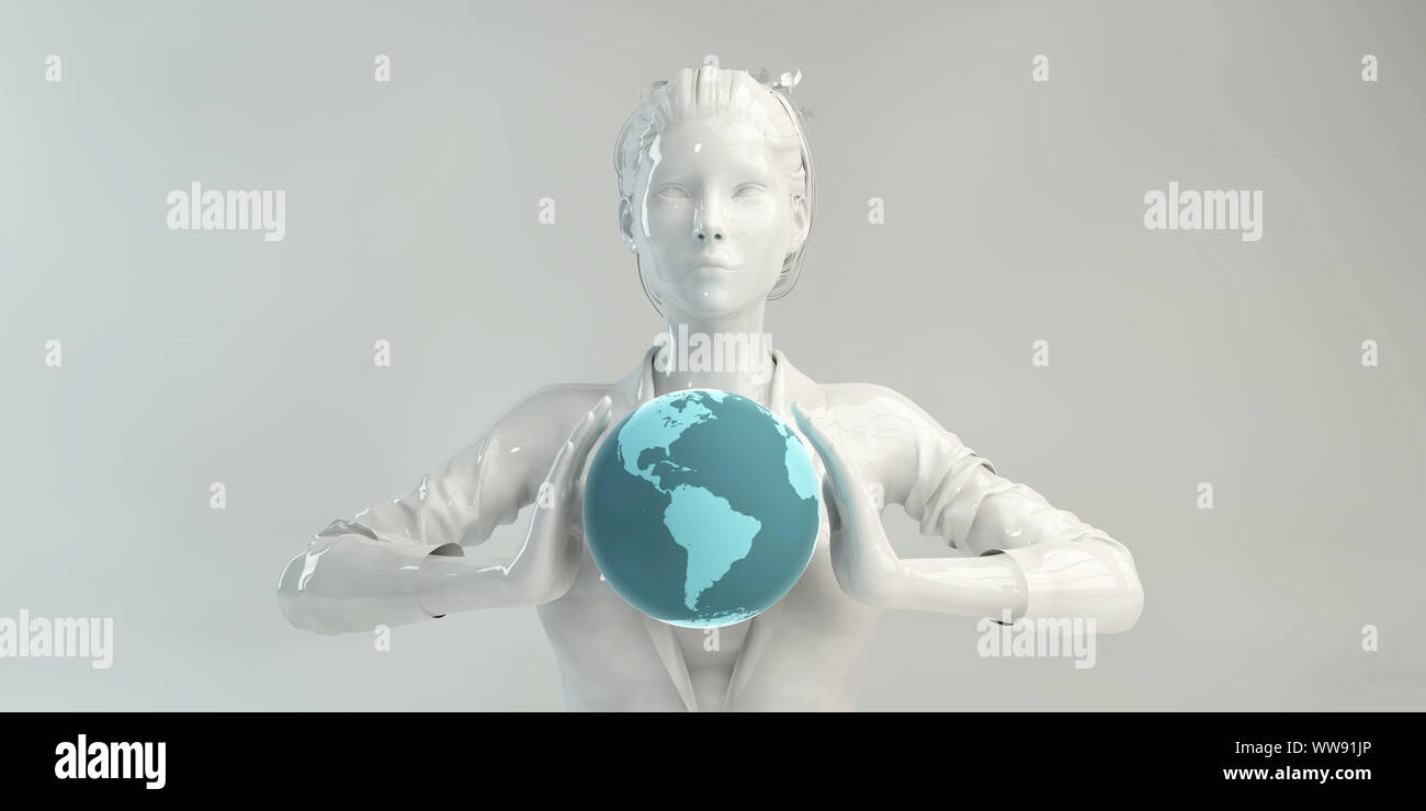 World Digital Communication with Advanced Internet Connectivity Stock ...