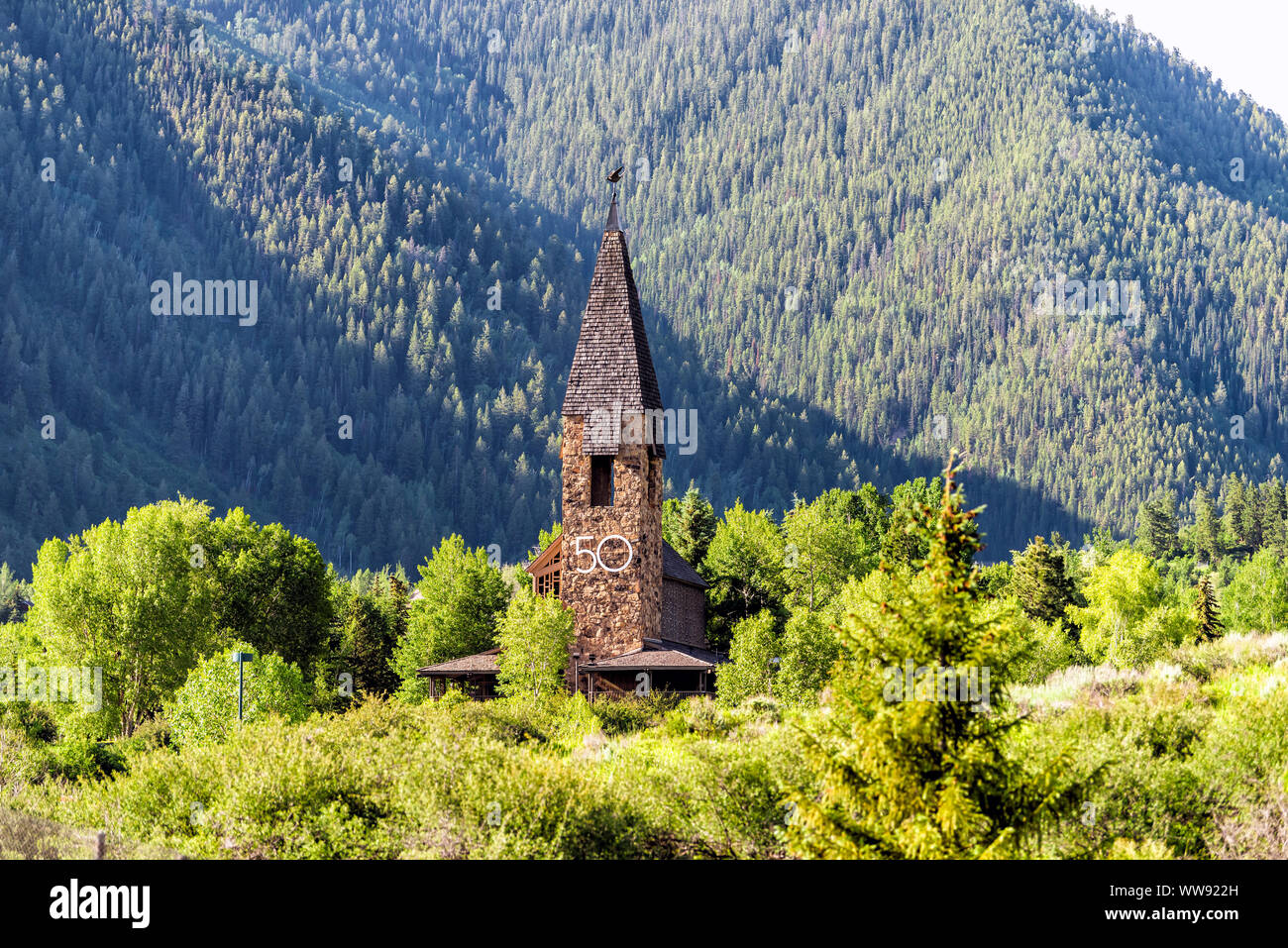 Aspen chapel of the prince of peace hi-res stock photography and images ...
