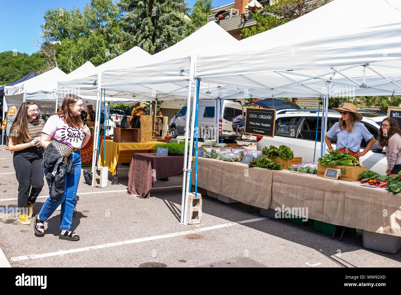 People Selling Products