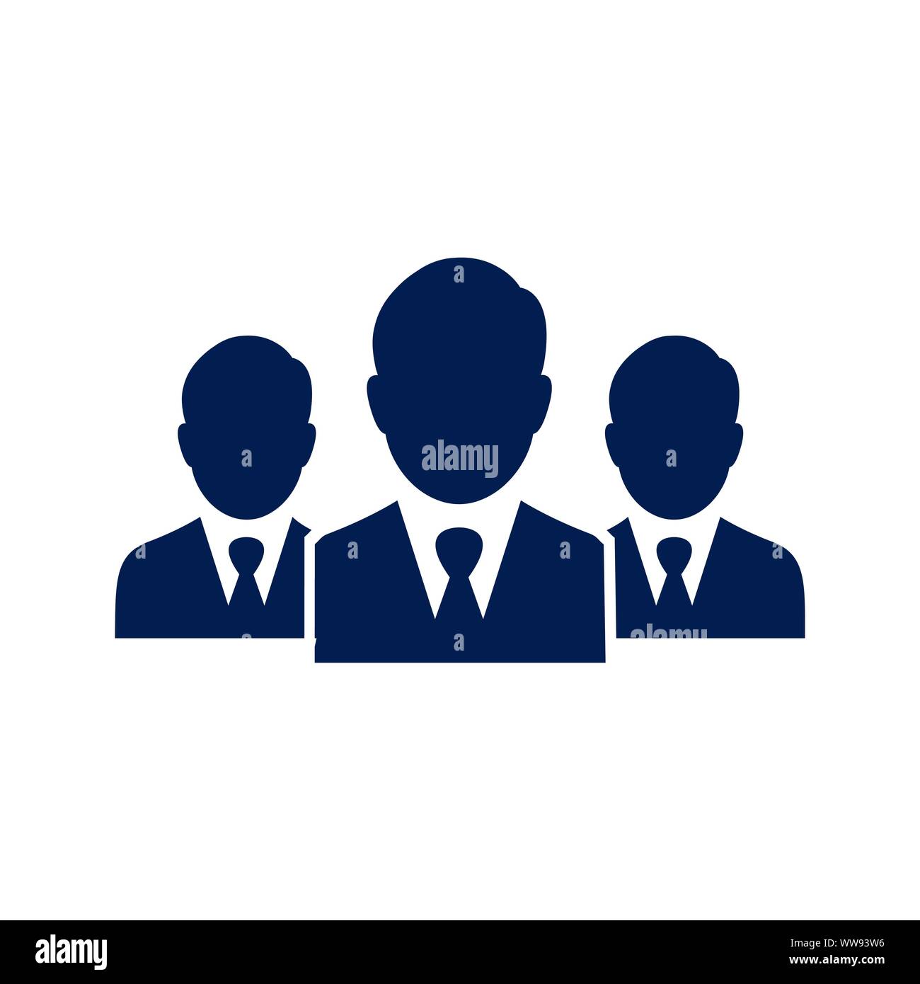 Business Team, Leader, Boss, Leadership Icon Stock Vector Image & Art ...