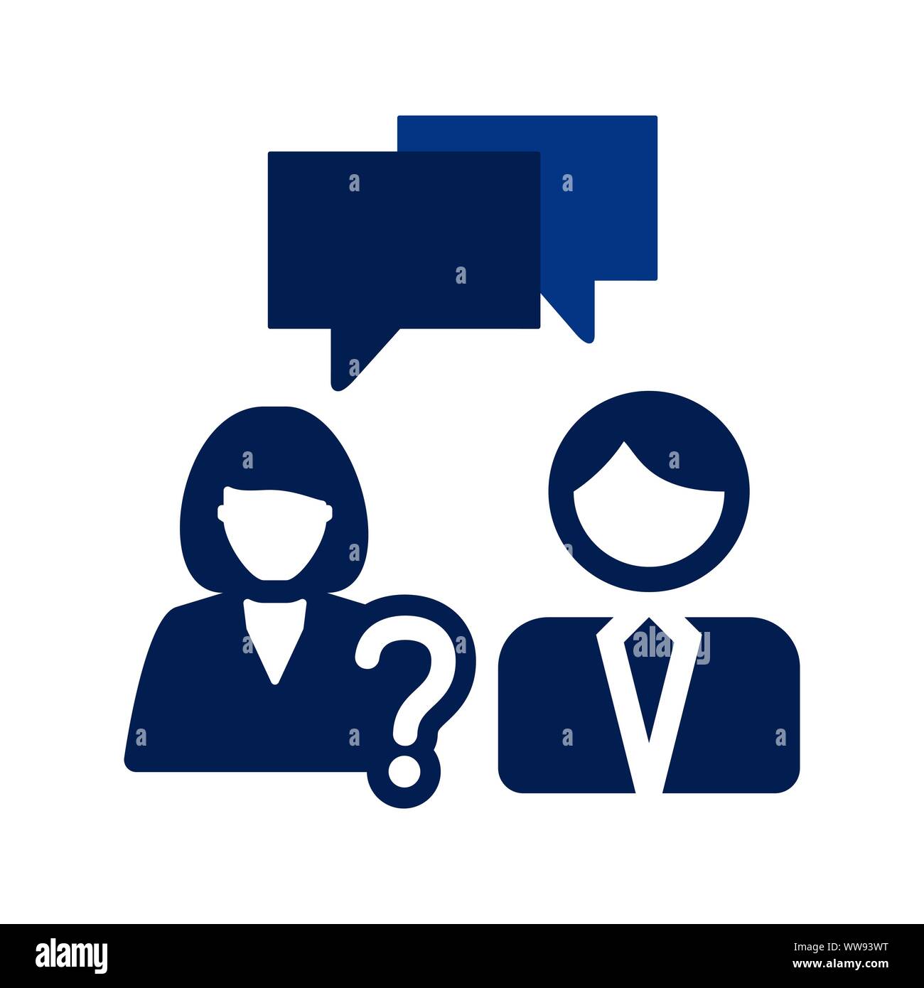 Beautiful design and fully editable Business talk Icon for commercial ...