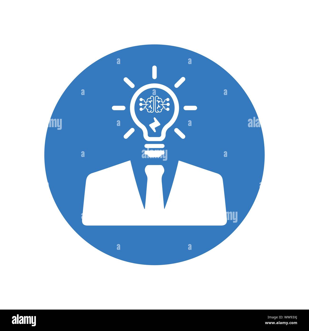 Beautiful design and fully editable Business Thinking, Idea Generate ...