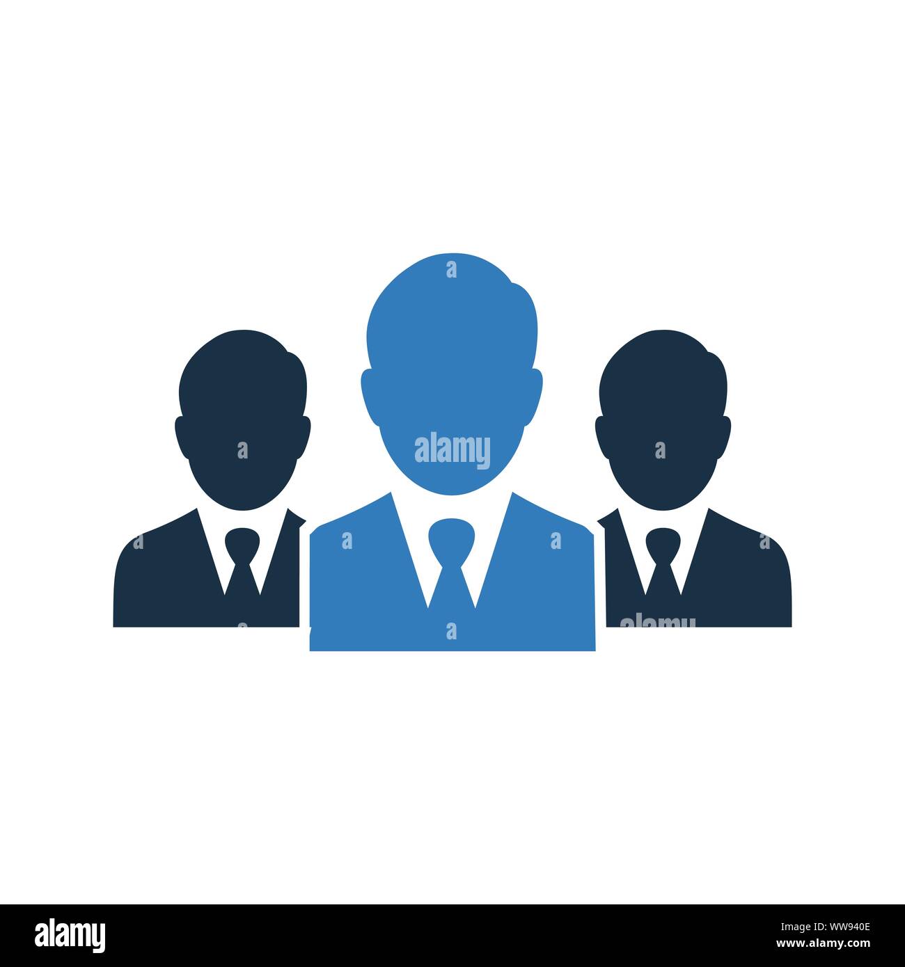 Business Team, Leader, Boss, Leadership Icon Stock Vector Image & Art ...