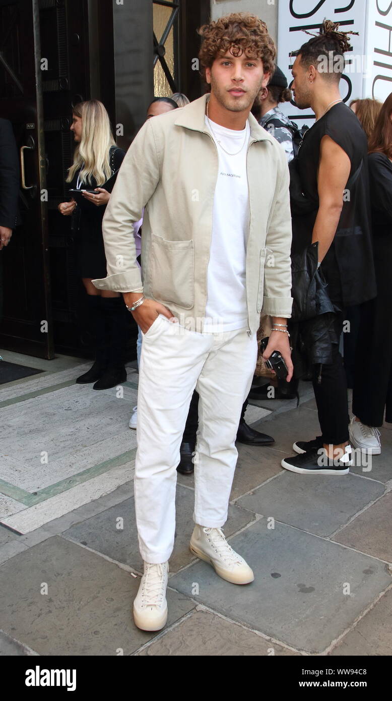 London, UK. 13th Sep, 2019. Eyal Booker attends the London Fashion Week ...
