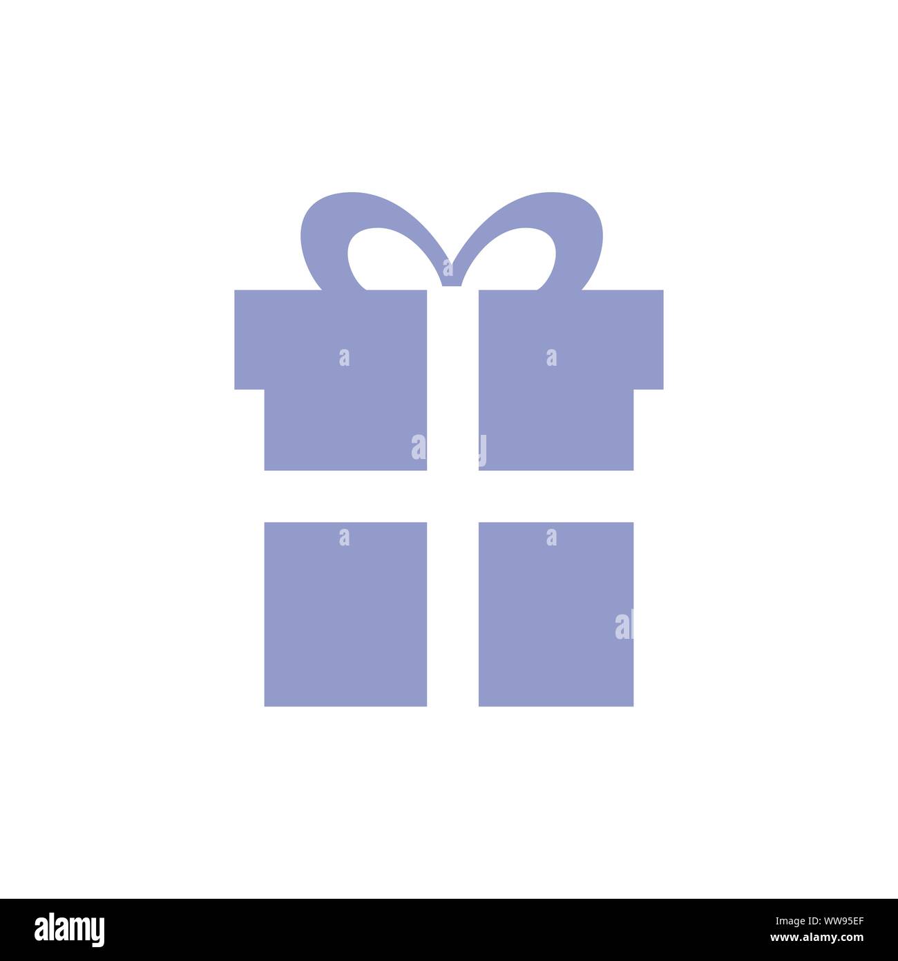 Logo vector icon gift box hi-res stock photography and images - Alamy