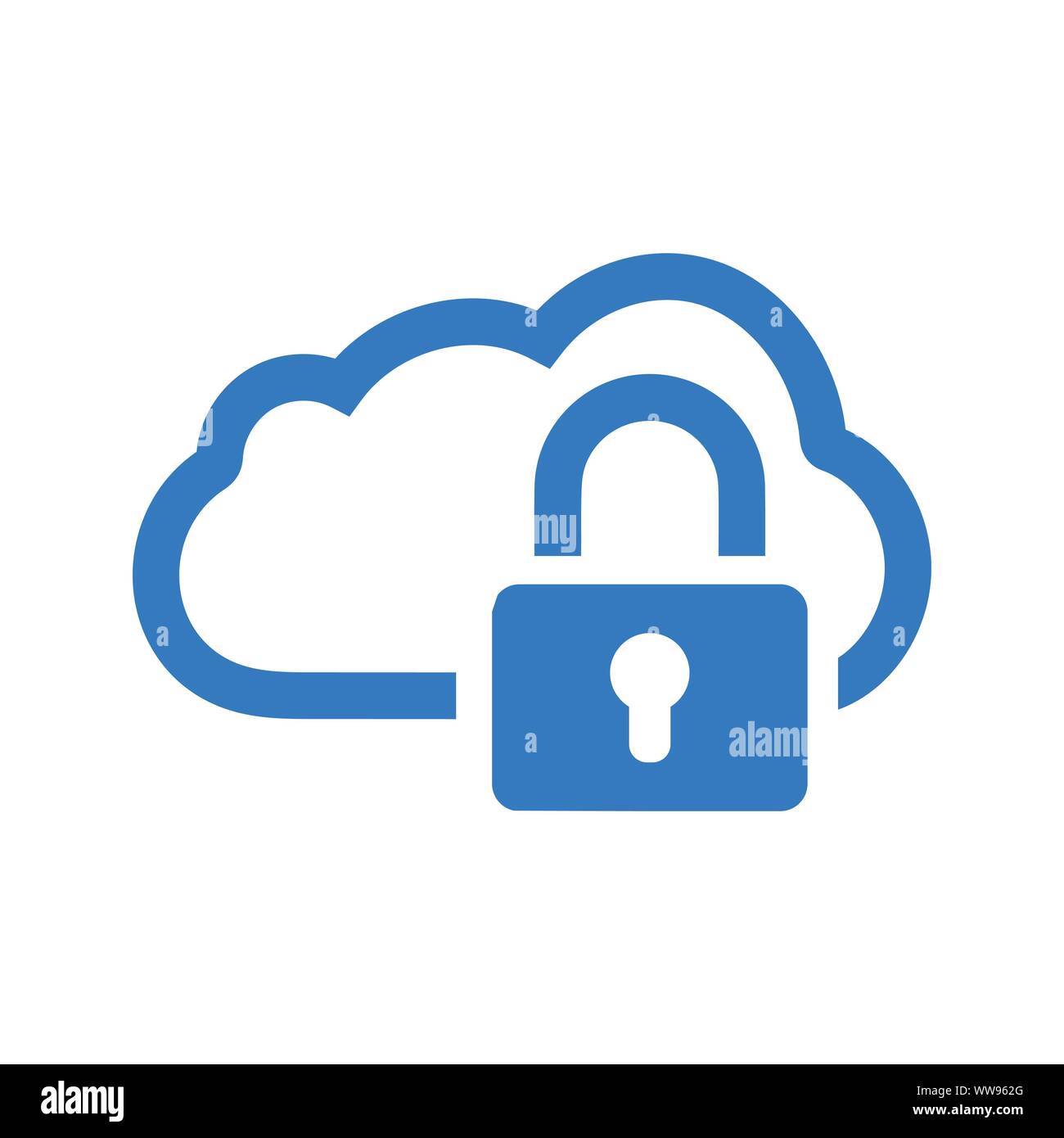 Beautiful design and fully editable Cloud, data, security, protection ...