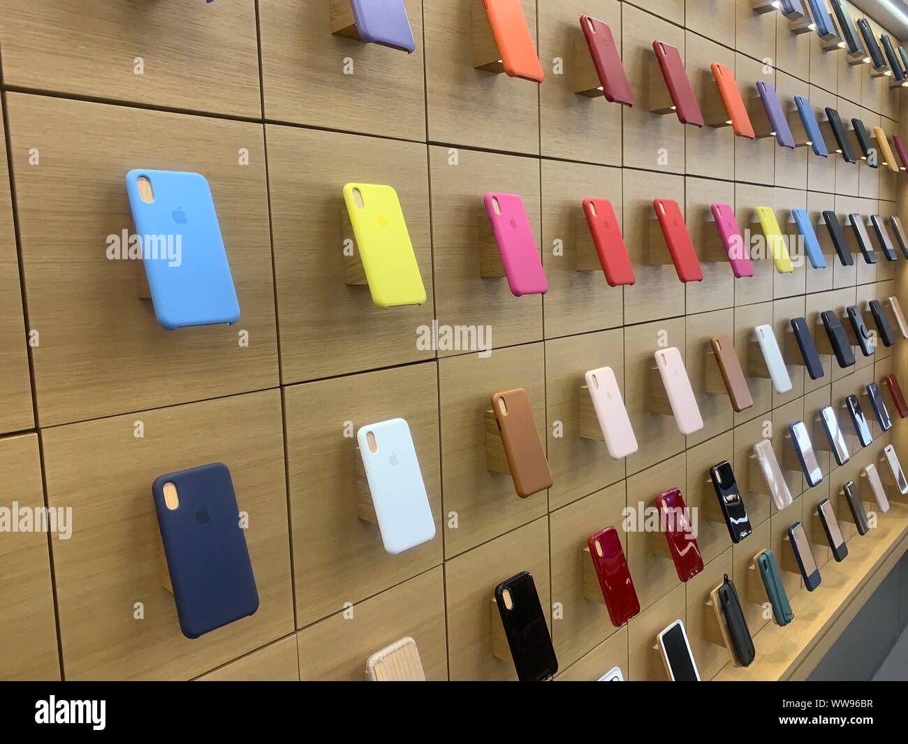 colorful iPhone x display Stock Photo - Alamy