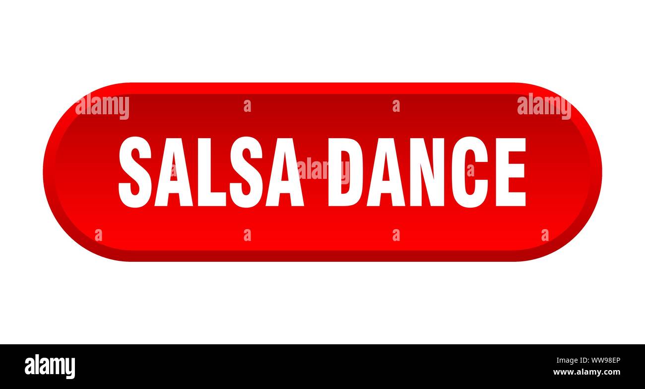 salsa dance button. salsa dance rounded red sign. salsa dance Stock ...