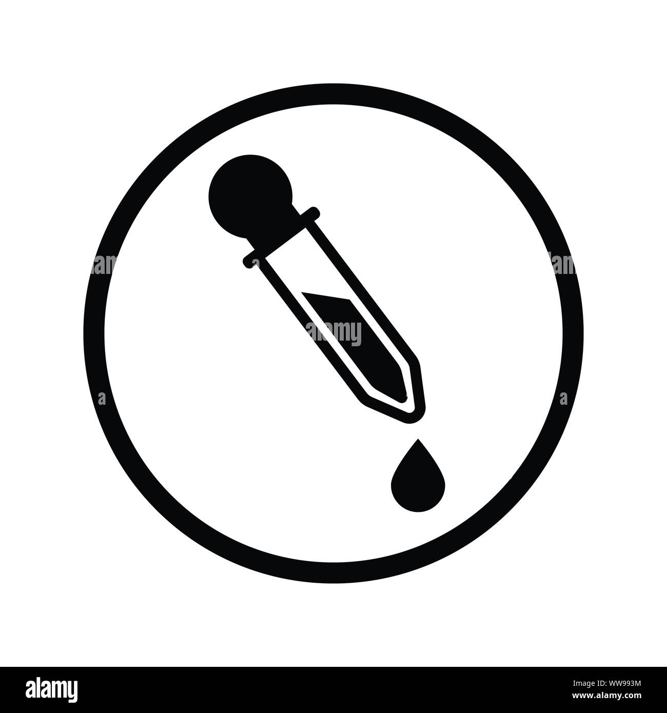 Dropper sign Black and White Stock Photos & Images - Alamy