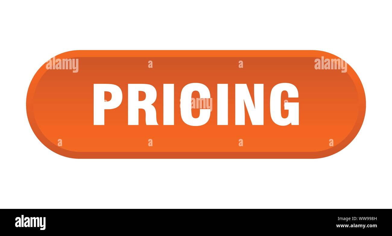 pricing button. pricing rounded orange sign. pricing Stock Vector Image ...