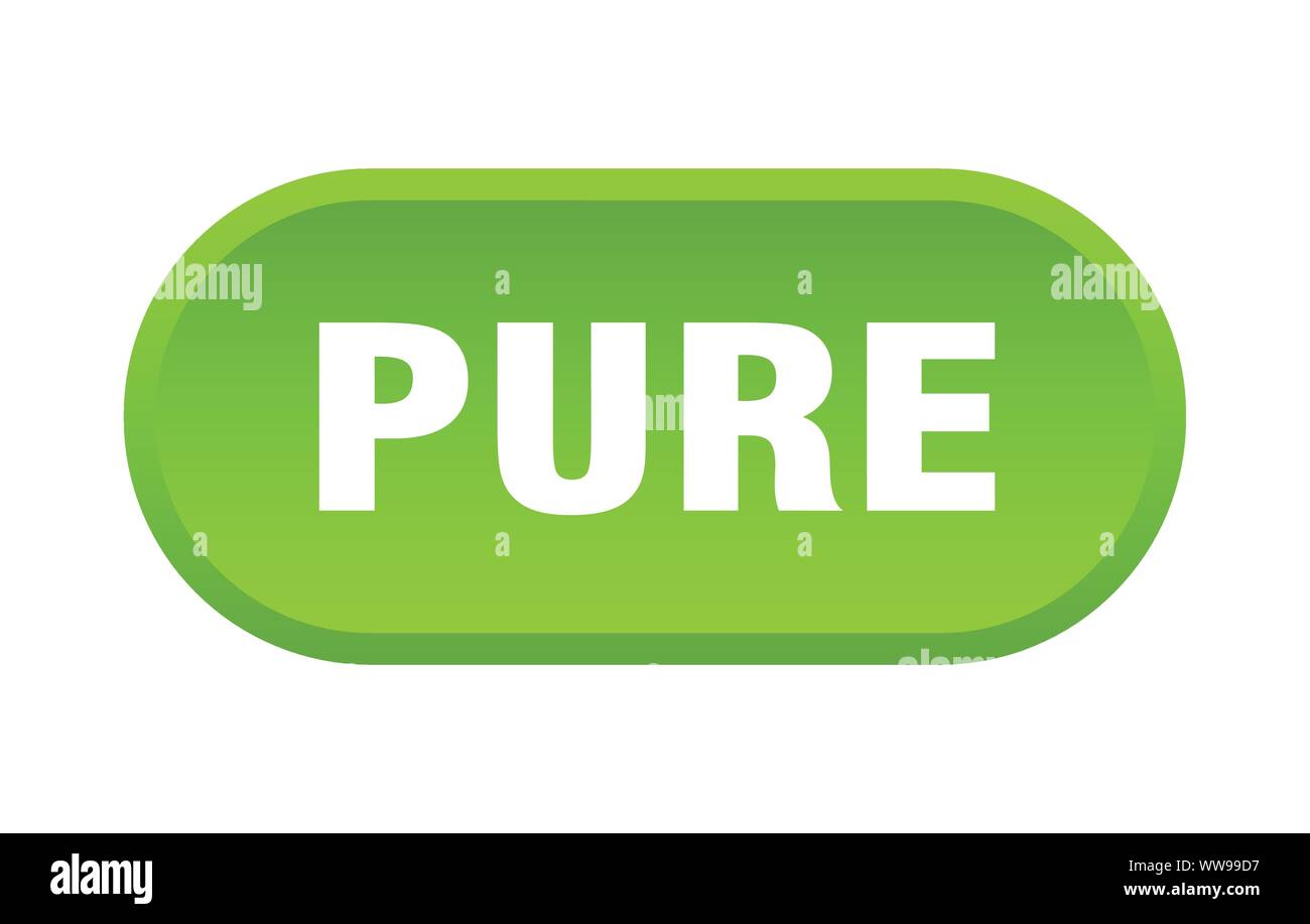 Pure sign rounded green hi-res stock photography and images - Alamy