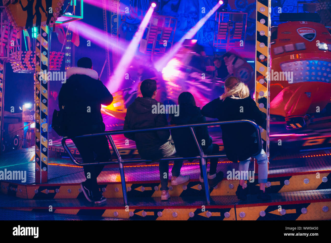 Dark night ride hi-res stock photography and images - Alamy