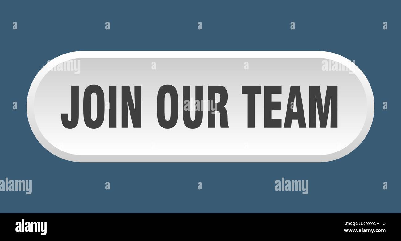join our team button. join our team rounded white sign. join our team Stock Vector Image & Art ...