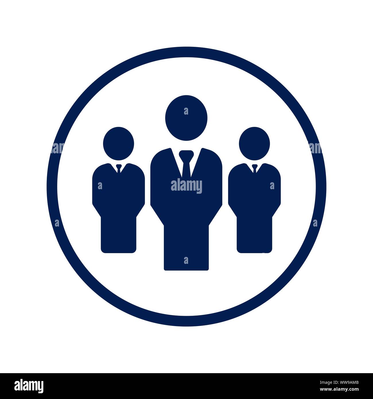 Business man, leader, partner icon Stock Vector Image & Art - Alamy