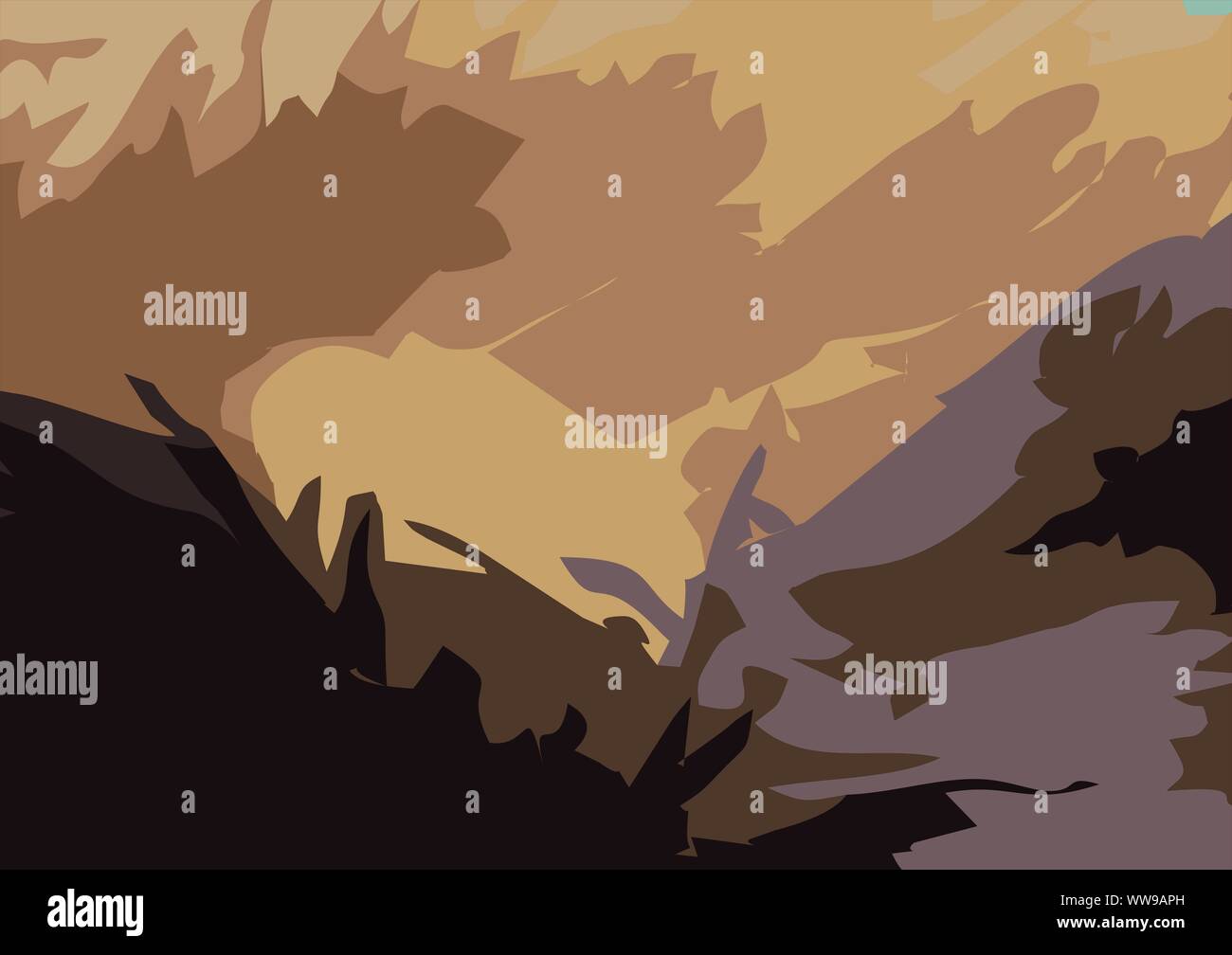 Ilustracion oil painting structure colorful background in blue, light ...