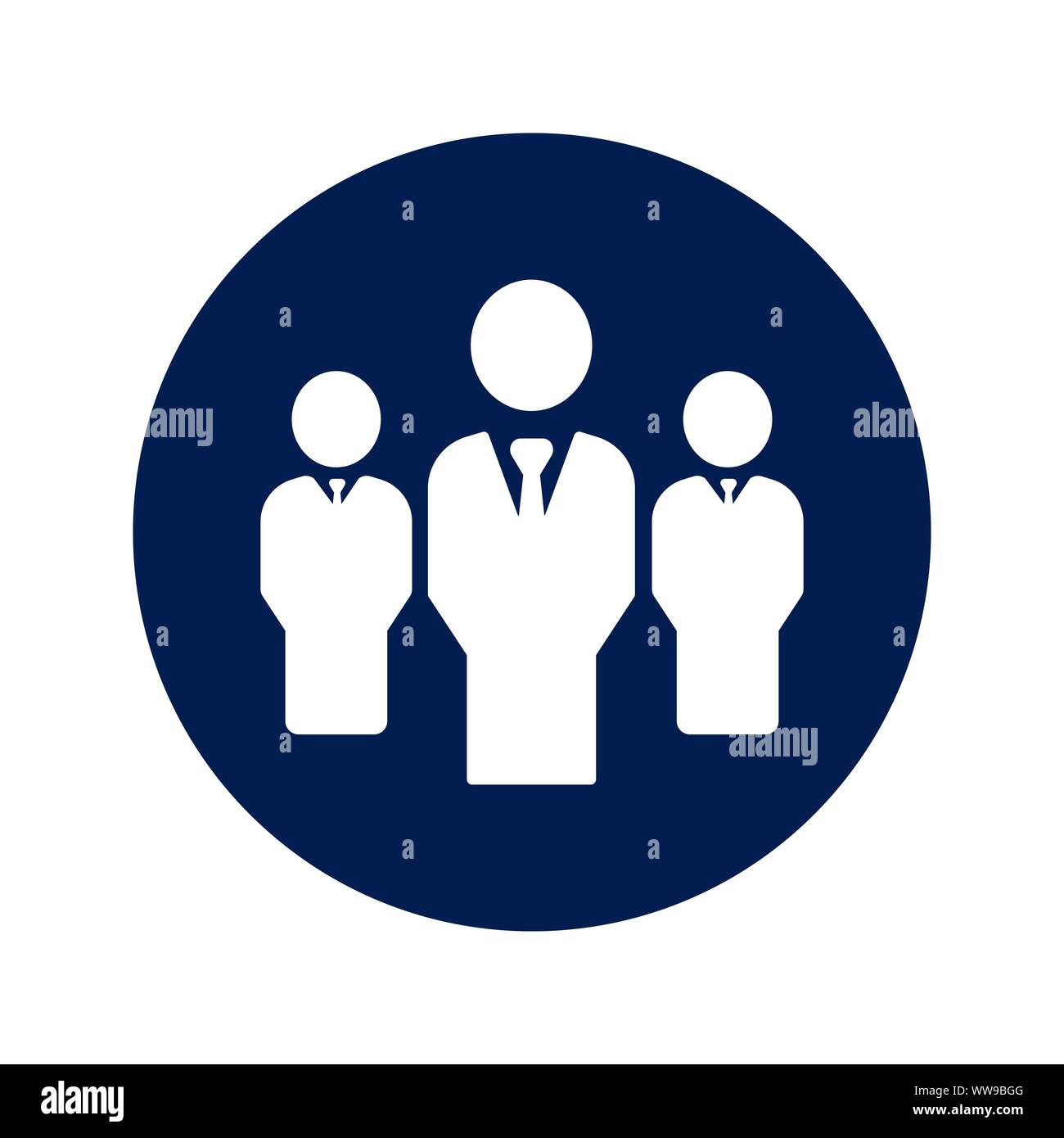 Business man, leader, partner icon Stock Vector Image & Art - Alamy