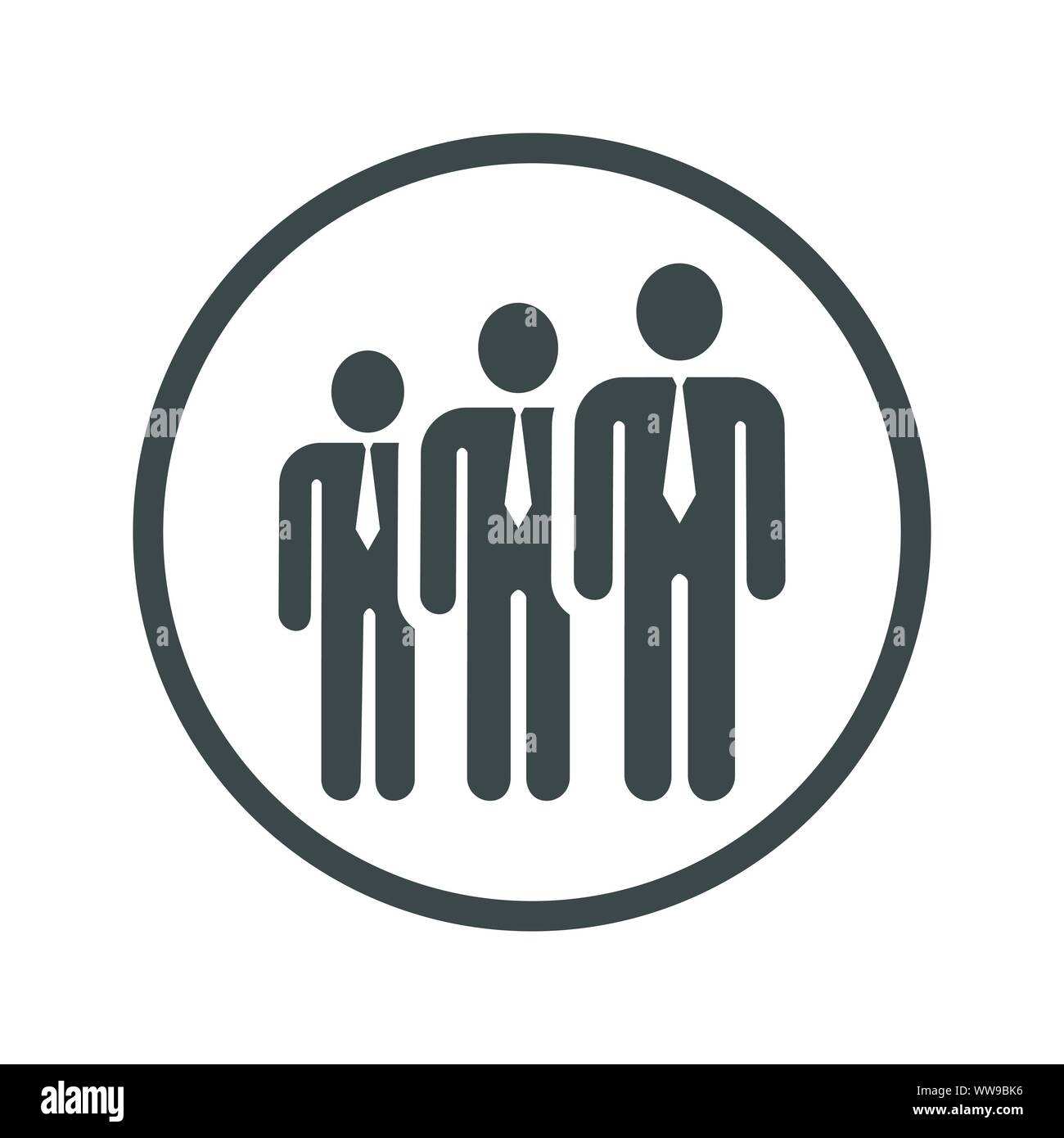 Business man, leader, partner icon Stock Vector Image & Art - Alamy