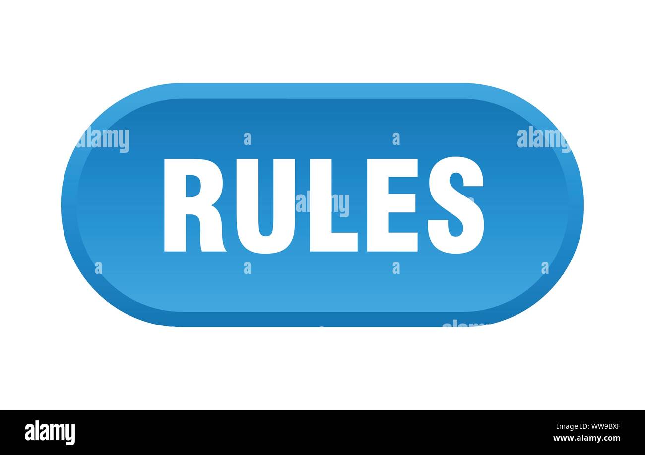 rules button. rules rounded blue sign. rules Stock Vector Image & Art ...