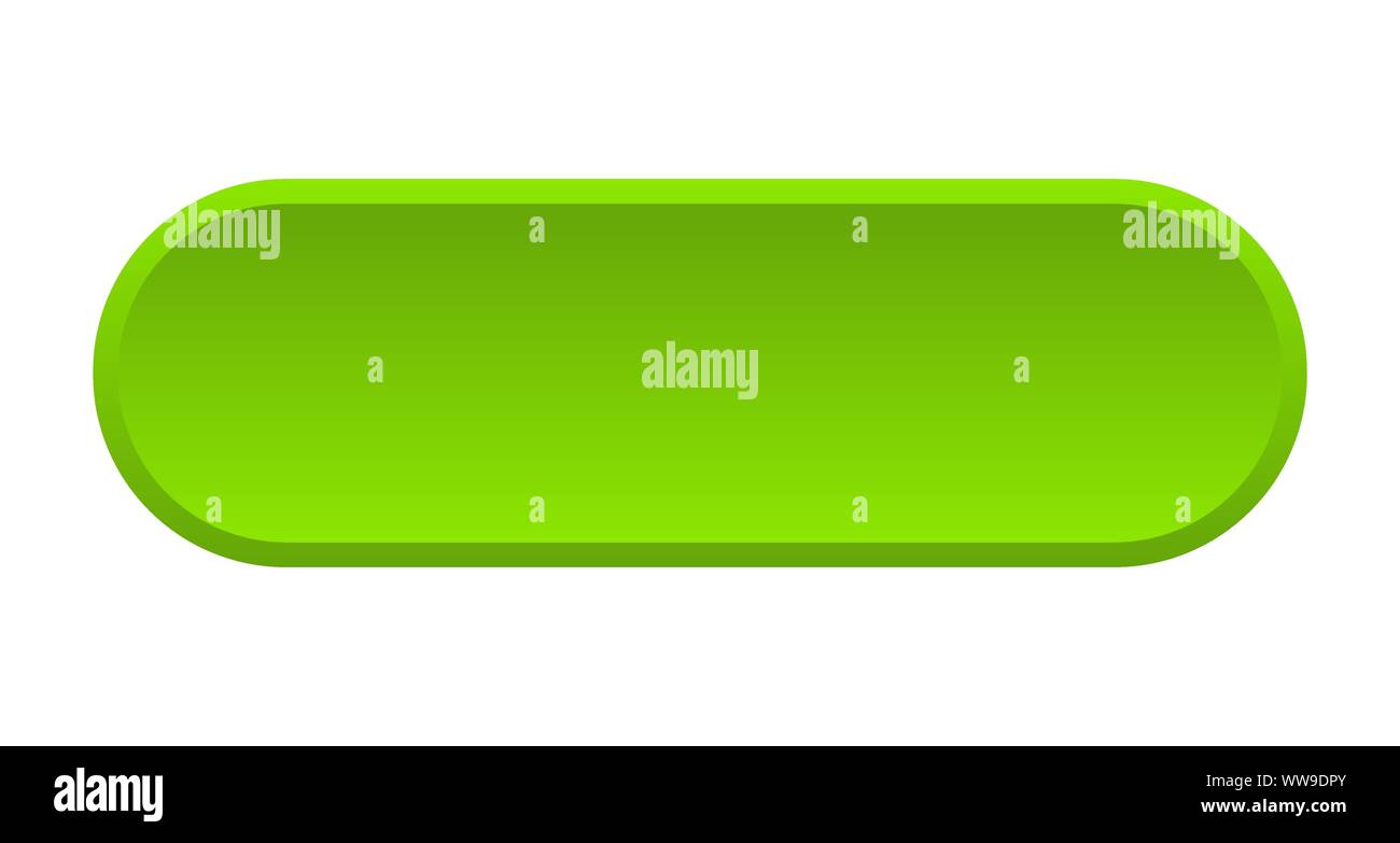 blank button. blank rounded green sign. blank Stock Vector Image & Art ...
