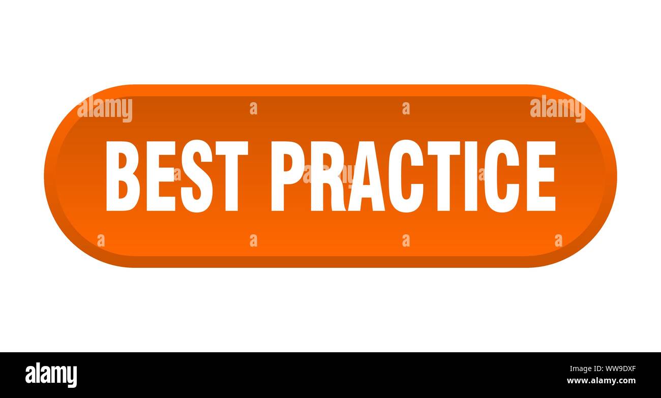 best practice button. best practice rounded orange sign. best practice ...