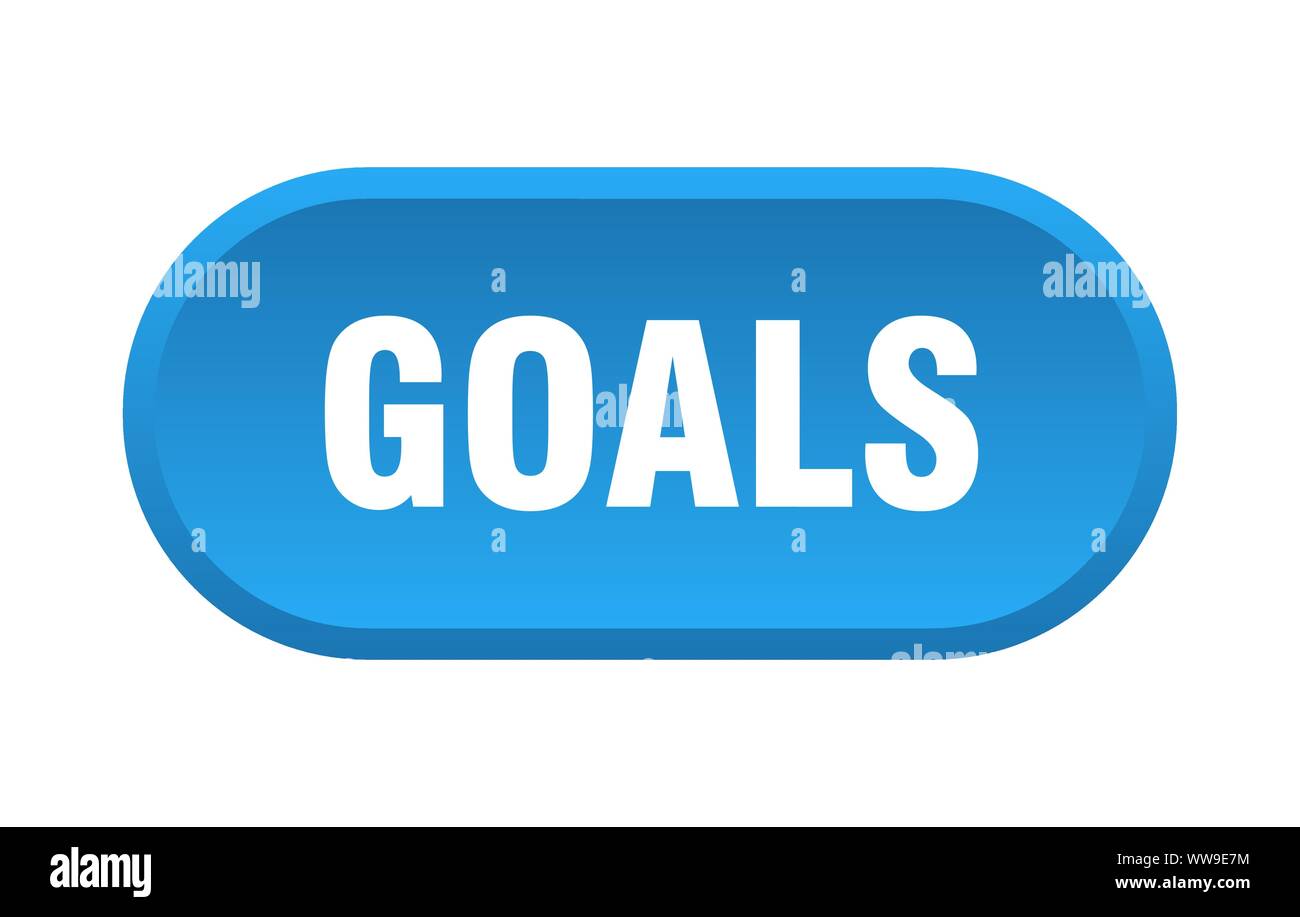 goals button. goals rounded blue sign. goals Stock Vector Image & Art ...