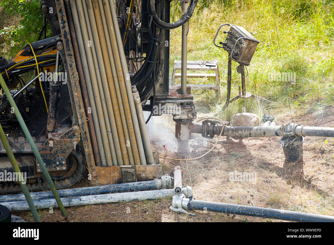 Geothermal energy system residential hi-res stock photography and ...