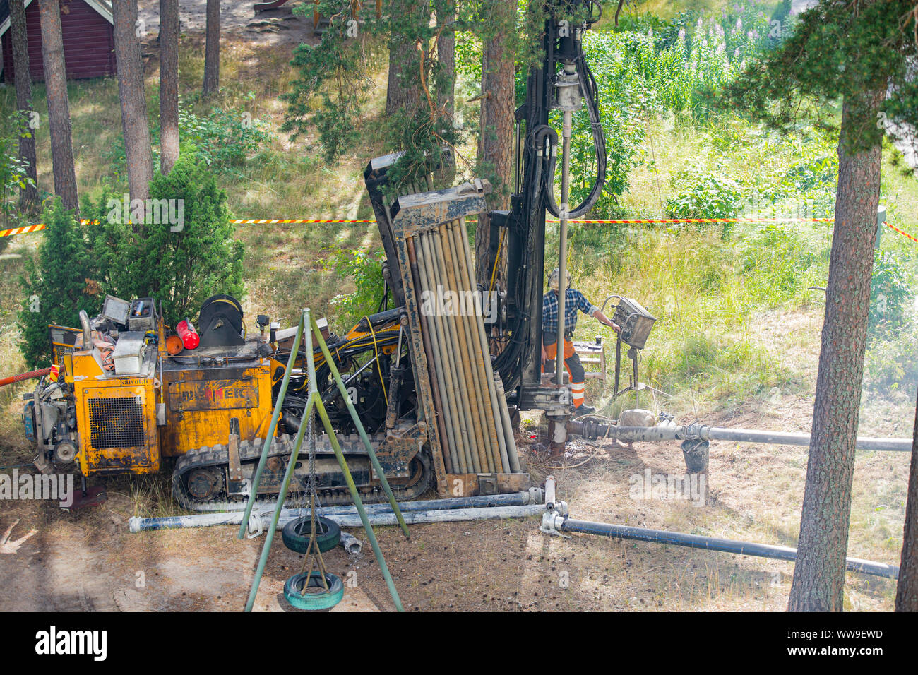 Borehole drilling equipment hi-res stock photography and images - Alamy