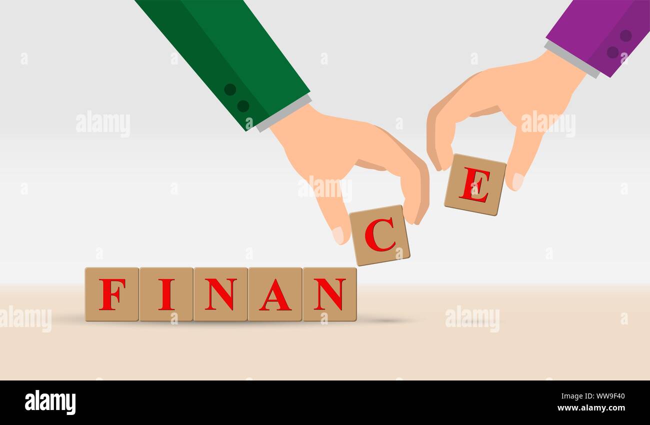 Growth word in block letters Stock Vector Images - Alamy