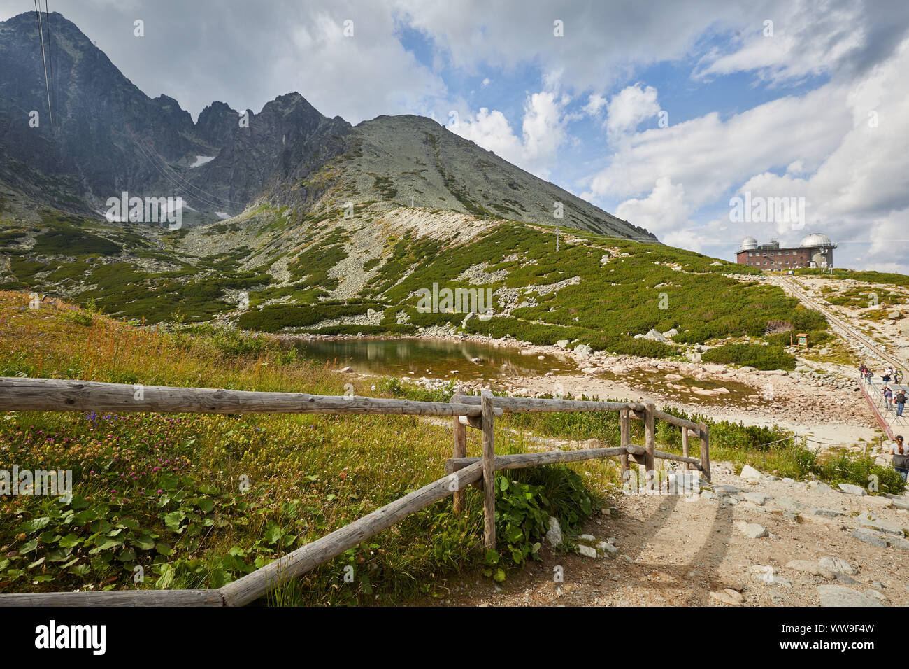 Panorama view tatranska lomnica hi-res stock photography and images - Alamy